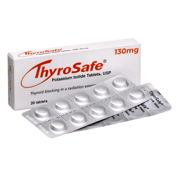 ThyroSafe 130mg Potassium Iodide Tablets - Business Connect World